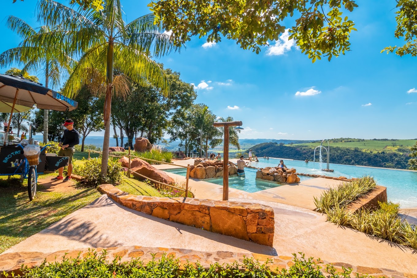 Parque Recanto das Cachoeira em Brotas - Brotas Rafting