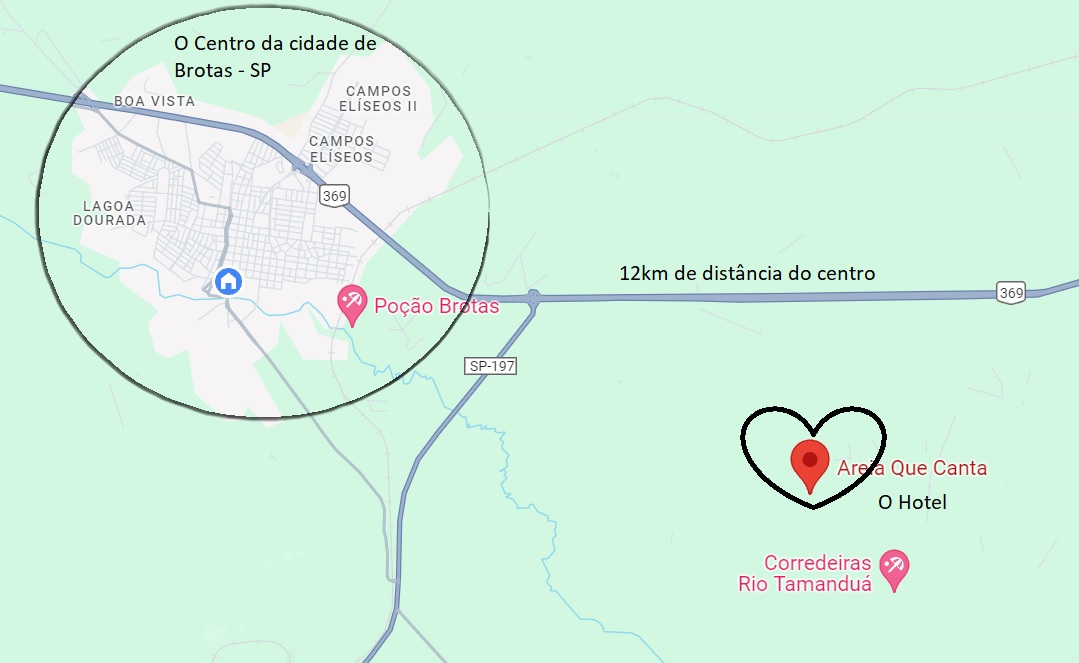 Hotel Fazenda Areia que Canta - Brotas Rafting